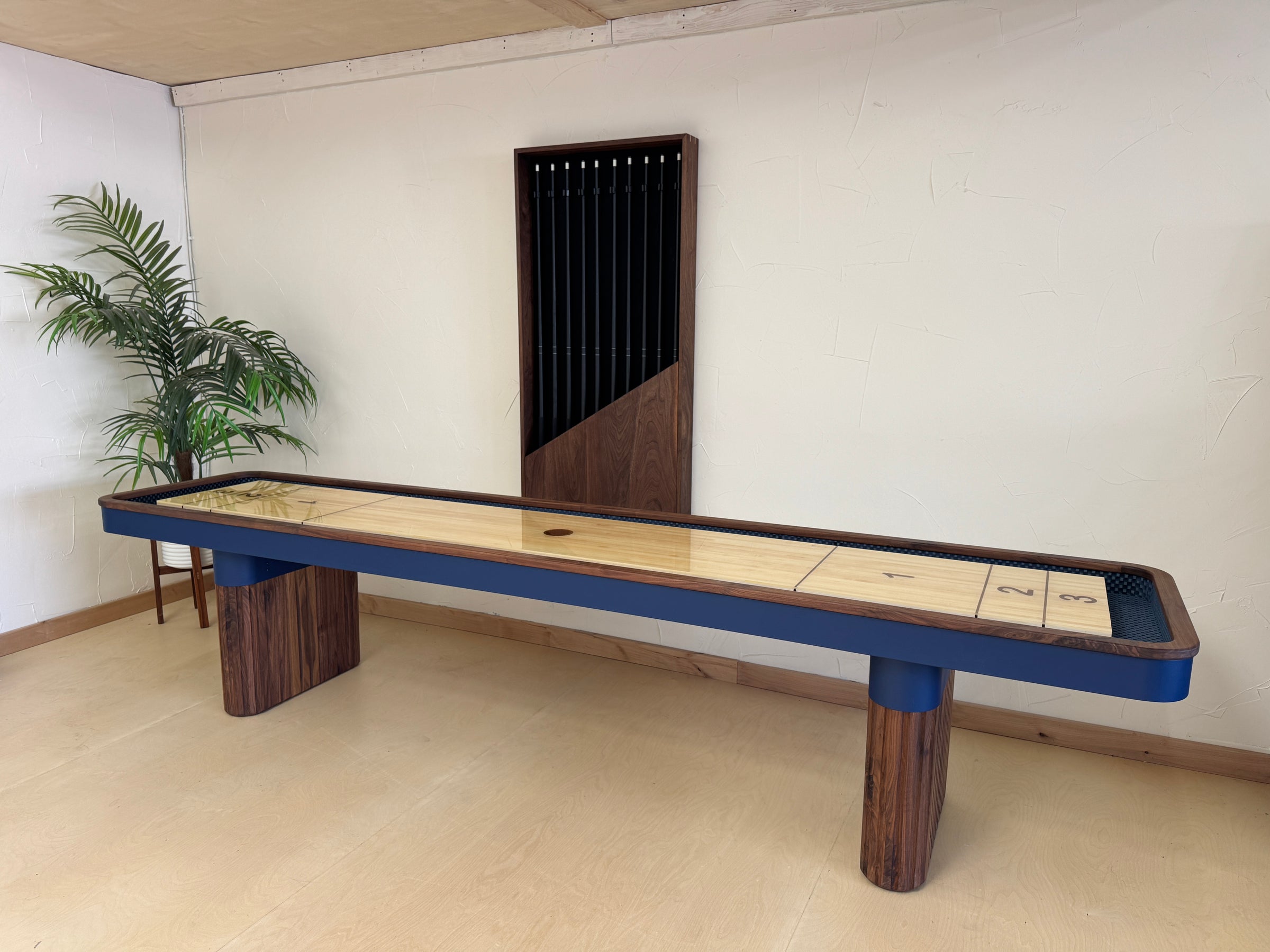 Vertical Revival Indoor Shuffleboard Table Sean Woolsey