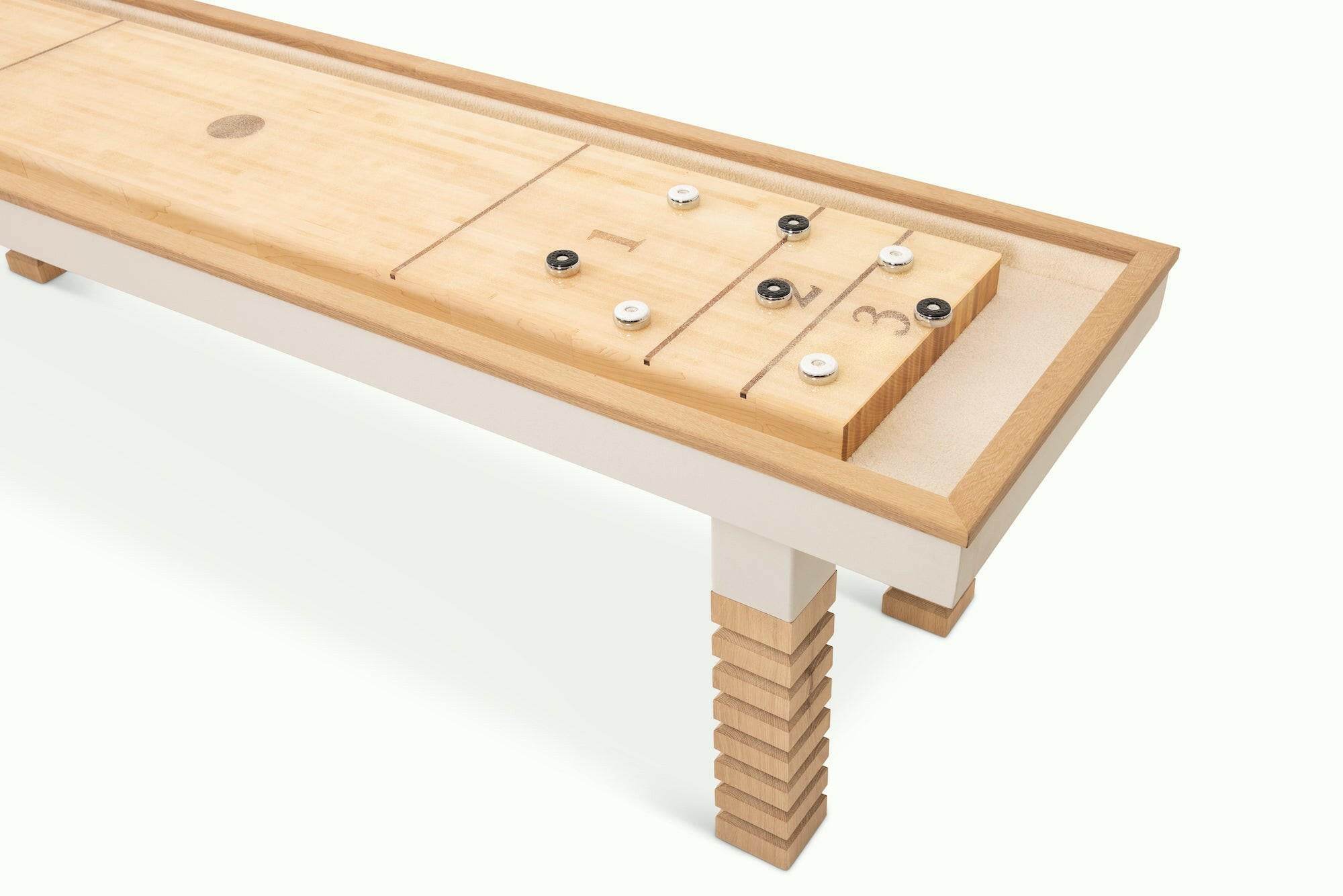 Neo Indoor Shuffleboard Table | Contemporary Handmade Table