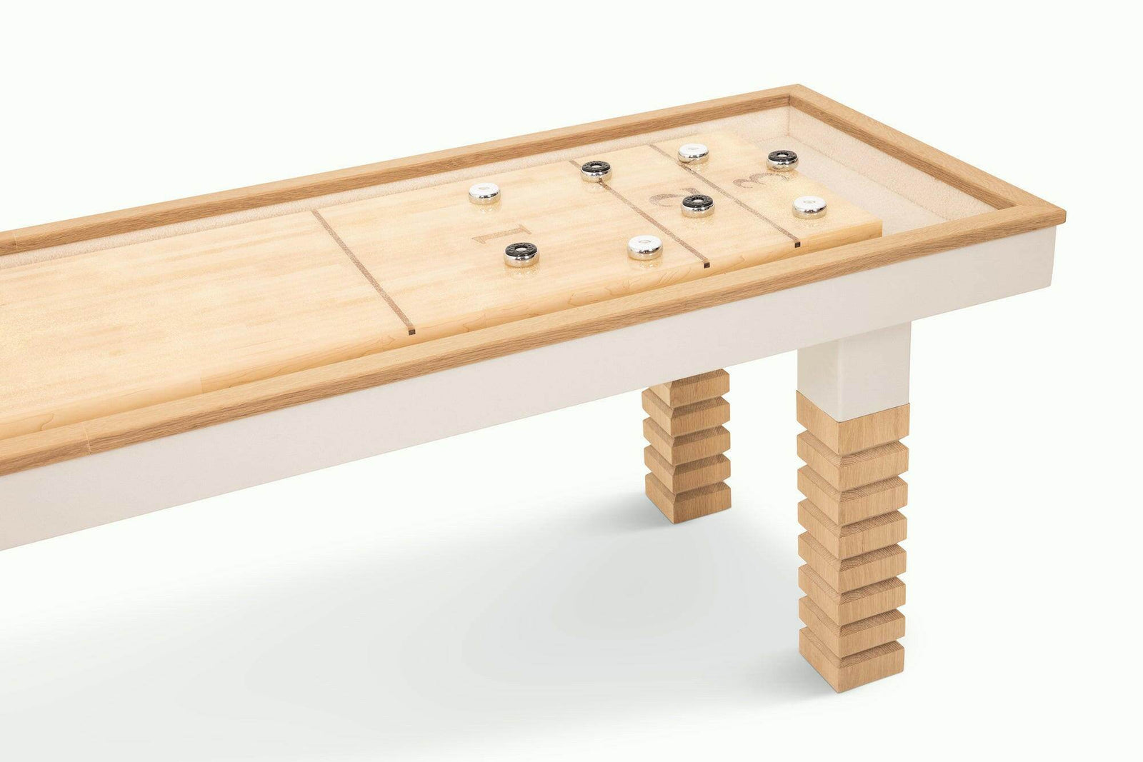 Neo Indoor Shuffleboard Table | Contemporary Handmade Table