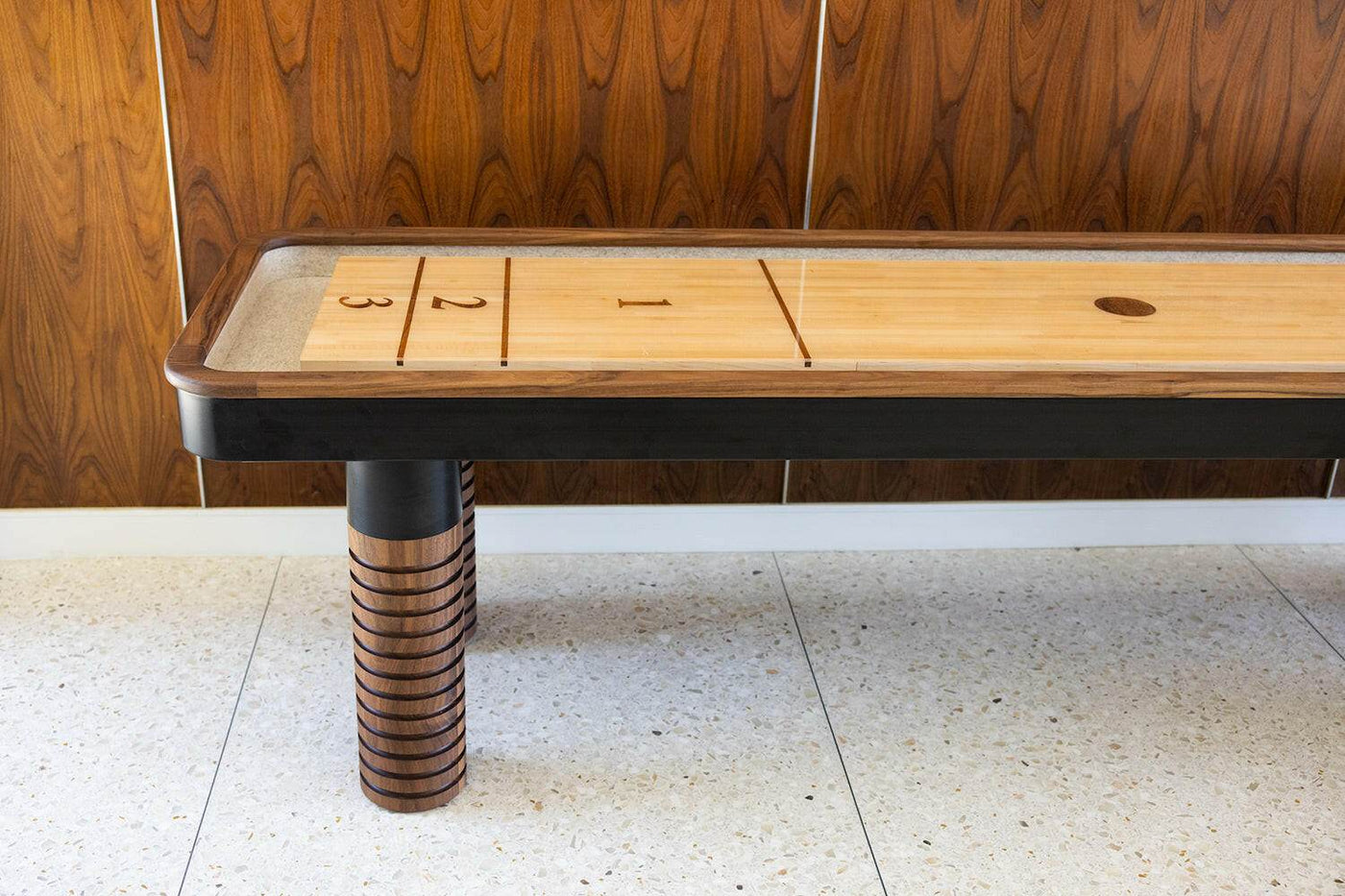 Revival Indoor Shuffleboard Table Sean Woolsey Studio