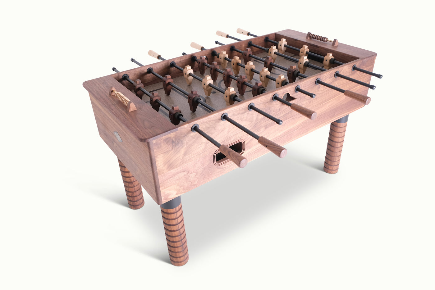 Handcrafted Woolsey Wood Foosball Table – Premium Game Room