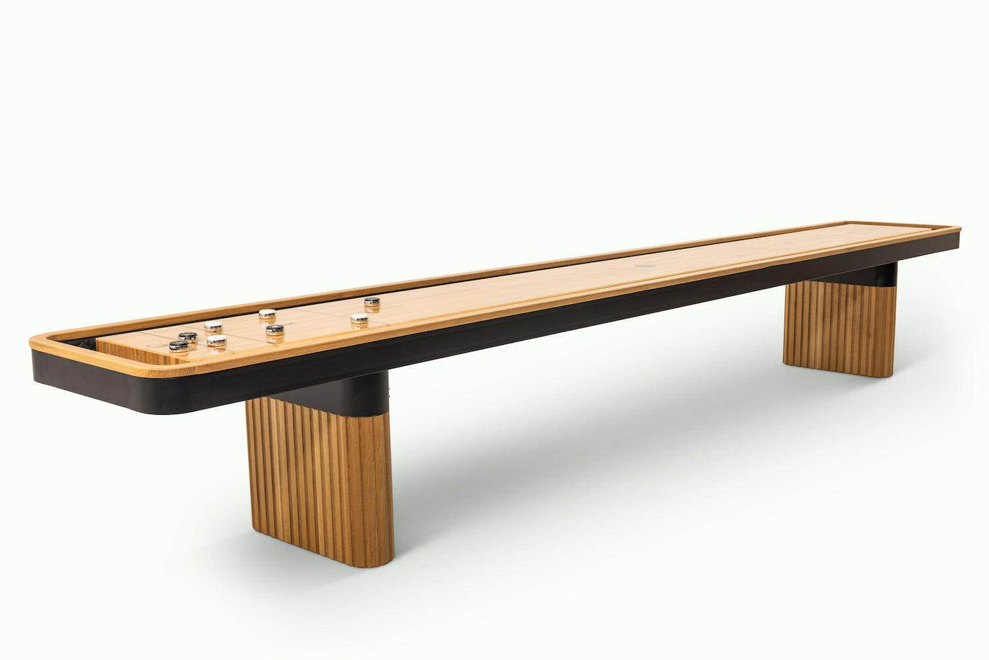 Vertical Revival Indoor Shuffleboard Table Sean Woolsey
