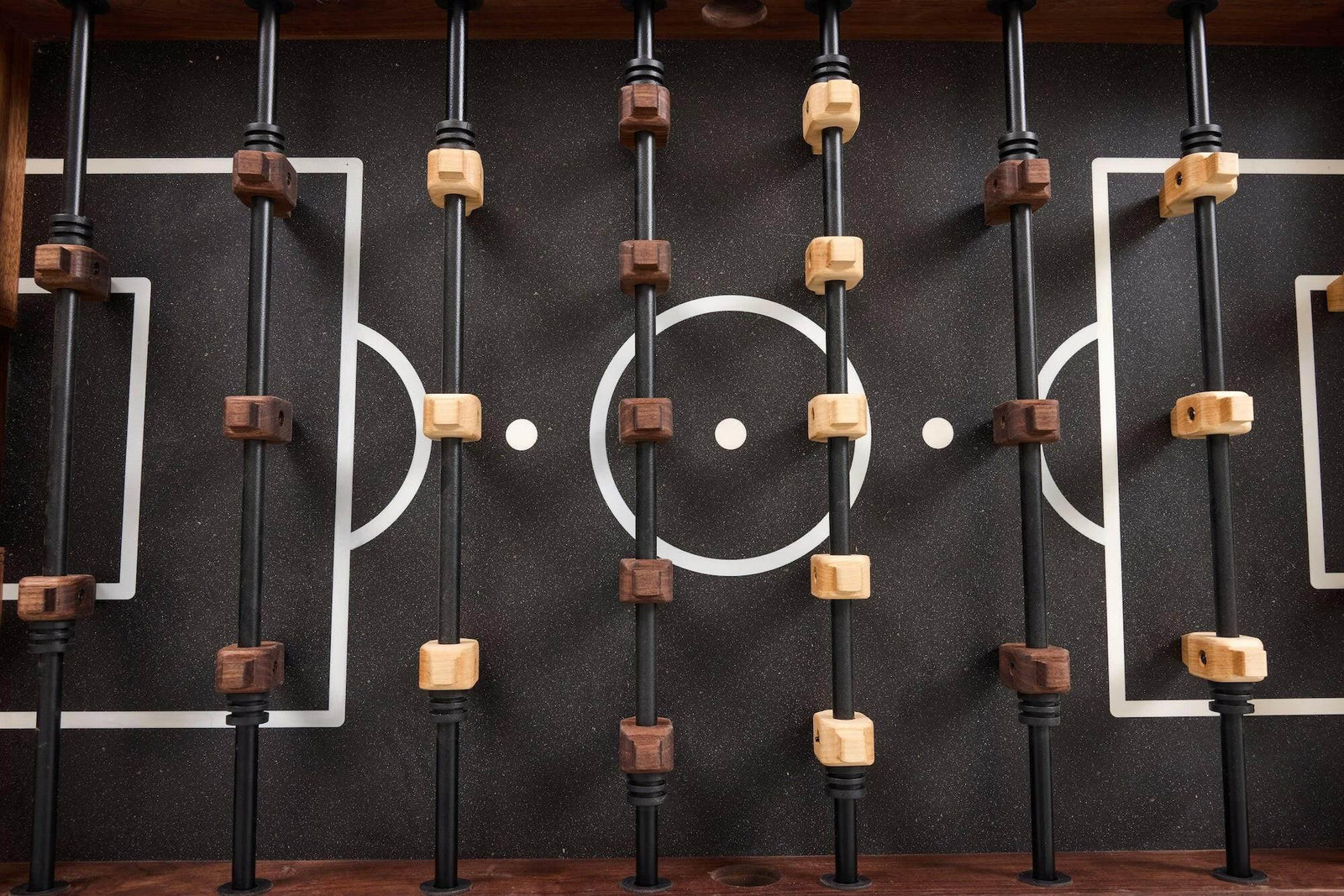 Handcrafted Woolsey Wood Foosball Table – Premium Game Room