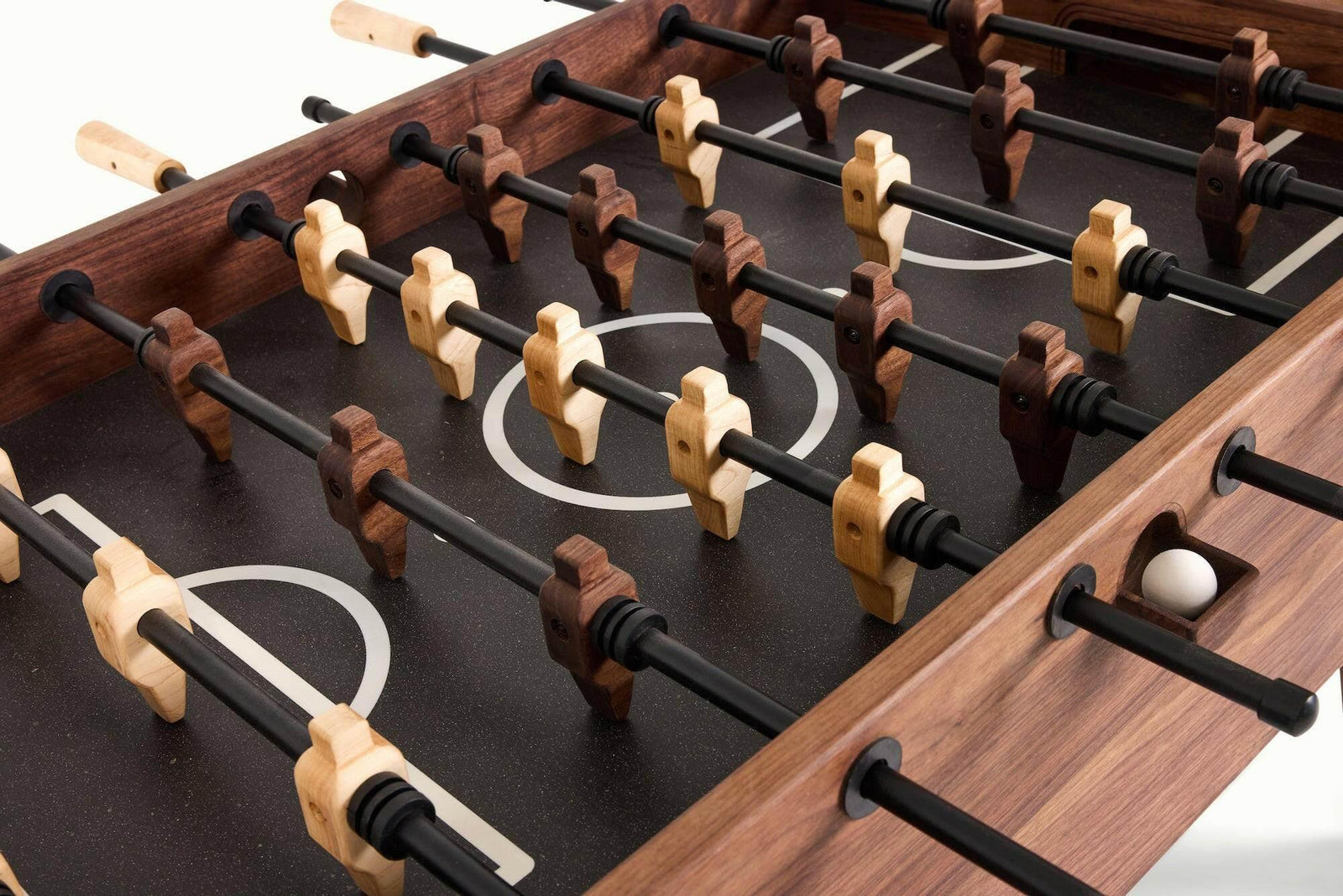 Handcrafted Woolsey Wood Foosball Table – Premium Game Room