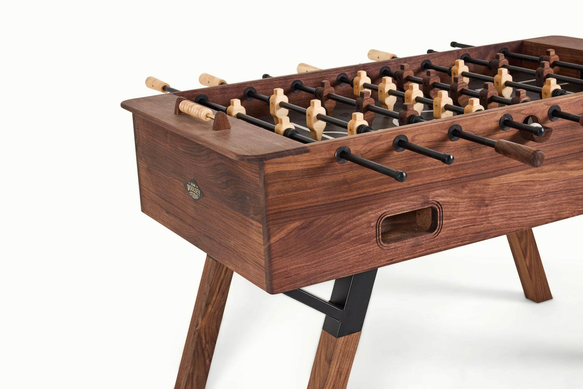 Handcrafted Woolsey Wood Foosball Table – Premium Game Room